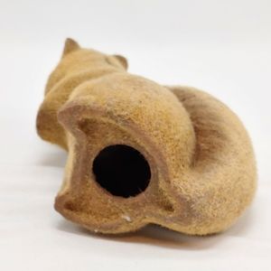 Vintage | Accents | Vintage Fuzzy Ceramic Squirrel Bank | Poshmark